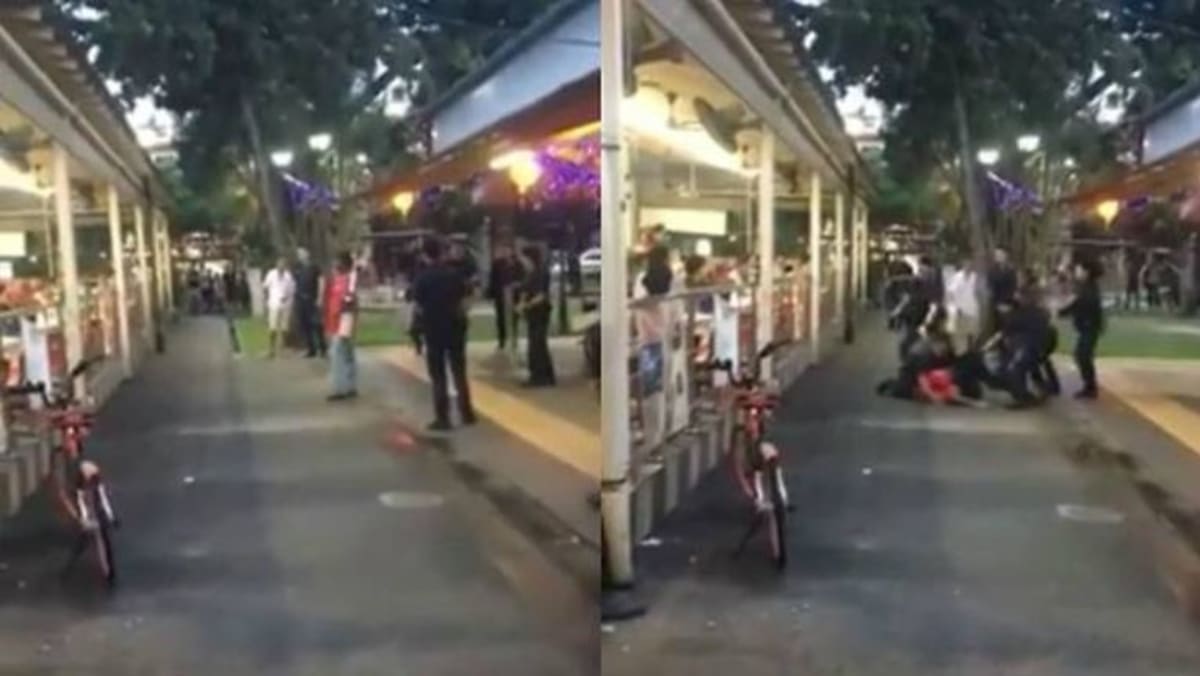 Lelaki 60 tahun diberkas selepas hayun pisau di kedai kopi Eunos ...