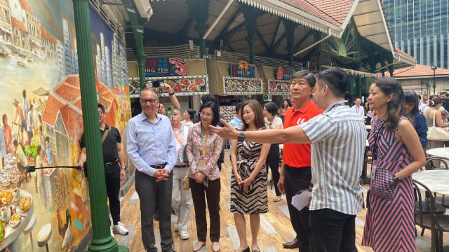 老巴刹欢庆130周年 推出壁画历史步道和纪念品 - 8world