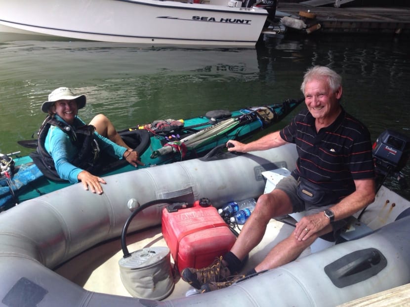 Australian solo kayaker reaches Singapore on world record expedition ...