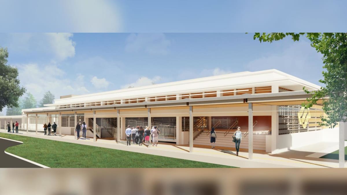 Construction of Defu, Tampines North MRT stations on Cross Island Line ...