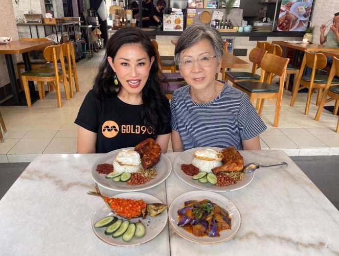 Nasi lemak 'berempah' marinated in a special spice mix in McNair Road ...