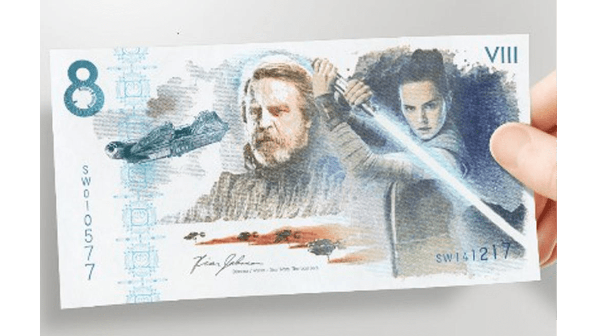 Special Star Wars commemorative note to be released - 8days