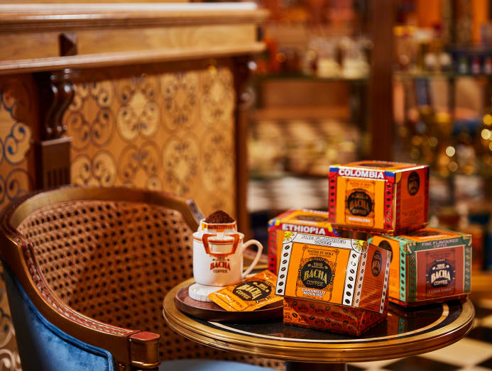 Bacha Coffee and TWG Tea co-founder Taha Bouqdib - CNA Luxury