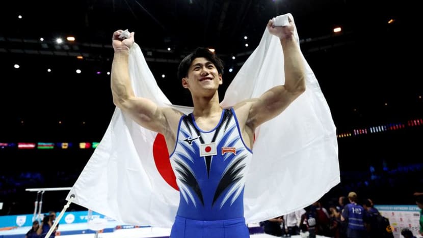 Japan's Hashimoto wins second all-around world title - CNA
