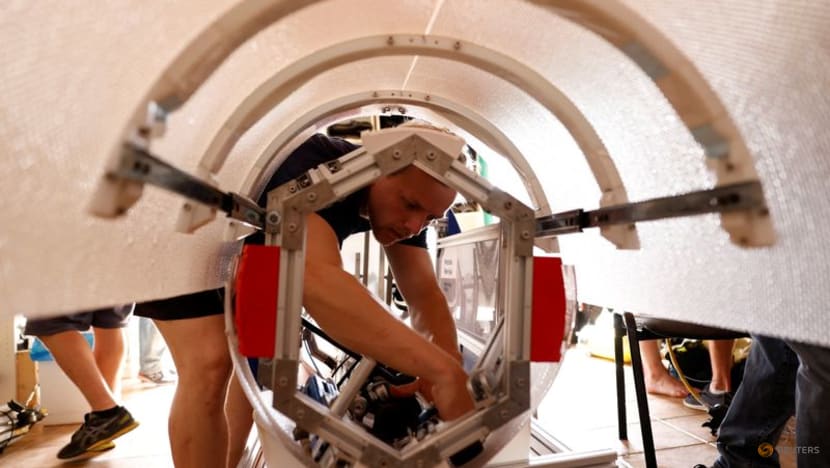 Pedal-powered sub launches off Canaries in race for marine conservation ...