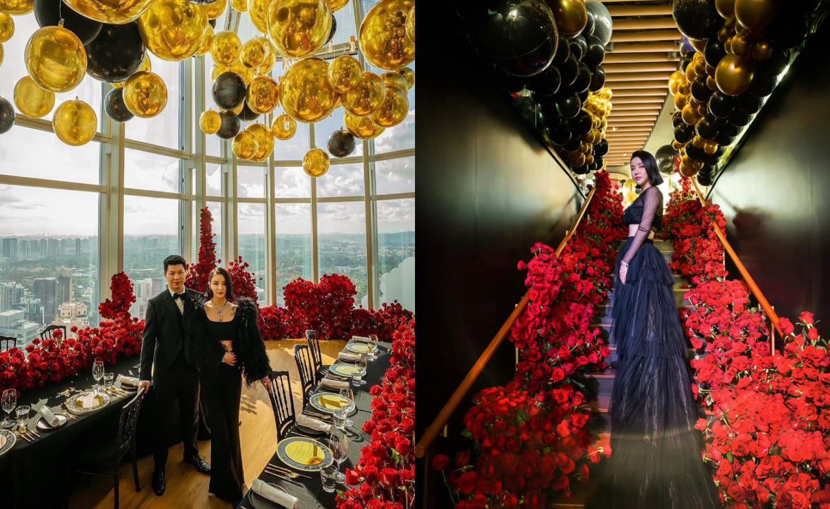 Kim Lim’s Stunning Pre-Wedding Dinner Had 15,000 Balloons & A Whole Lot ...