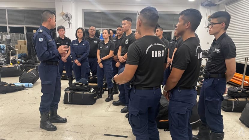 SCDF's advance team arrives in southern Türkiye to assist with quake ...