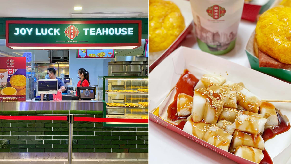 First Look: Joy Luck Teahouse's 2nd Outlet In Bugis Junction Boasts Chee Cheong Fun - TODAY
