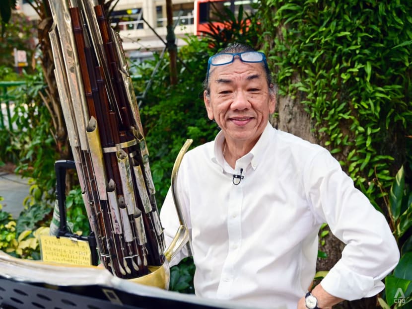 The Orchard Road busker whose traditional Chinese instrument has a ...