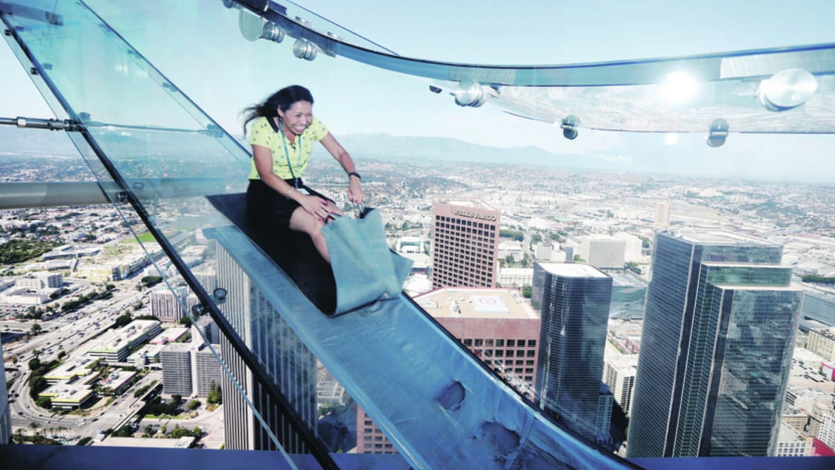 Fancy going down a glass slide the next time you’re in Los Angeles? - TODAY
