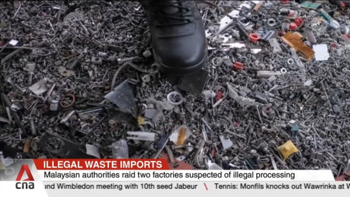 Illegal waste imports: Malaysian authorities raid 2 factories suspected ...
