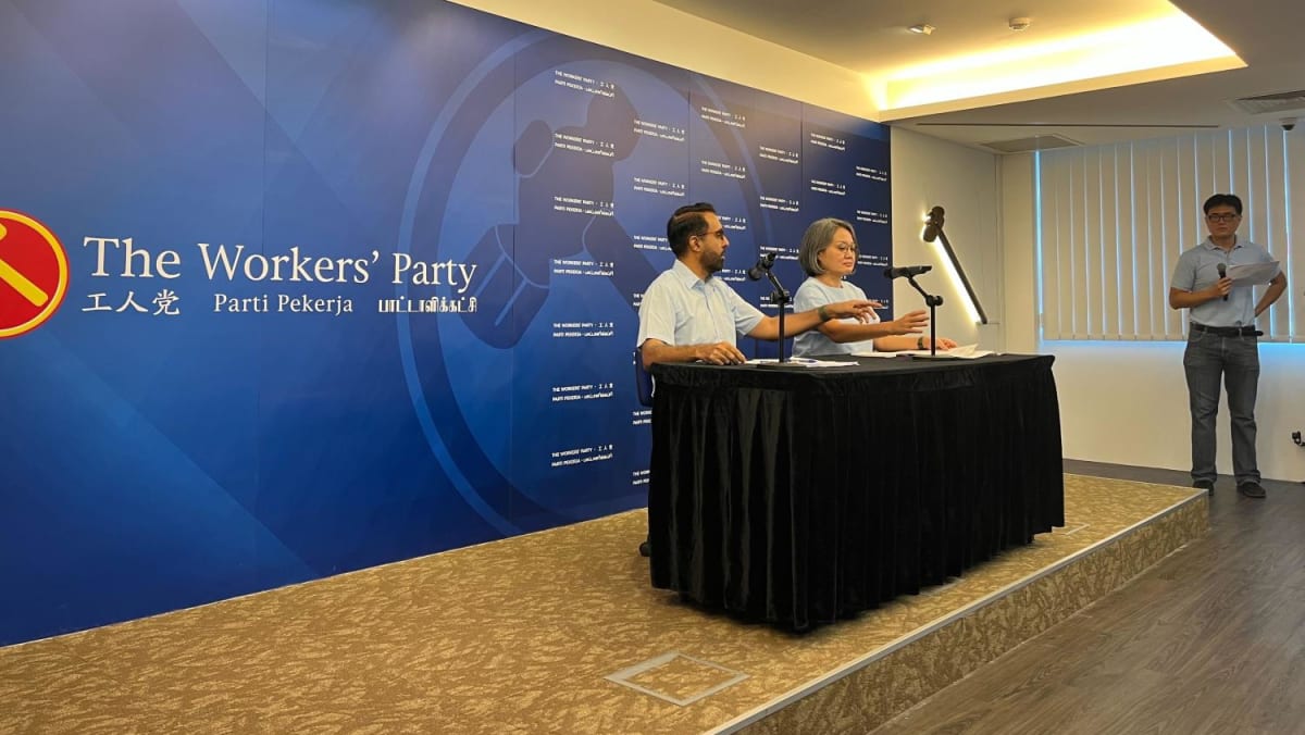 Watch: Workers’ Party holds press conference over 'inappropriate exchange' involving Leon Perera ...