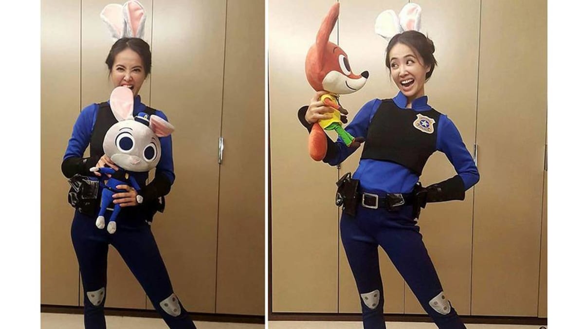 Jolin Tsai dresses up as Zootopia character - 8days