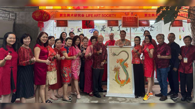 【社团活动预告】国庆壁画展 《百花争艳》 - 8world