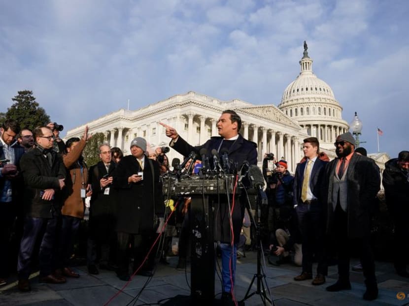 Embattled US congressman George Santos says he'll not 'stand by ...