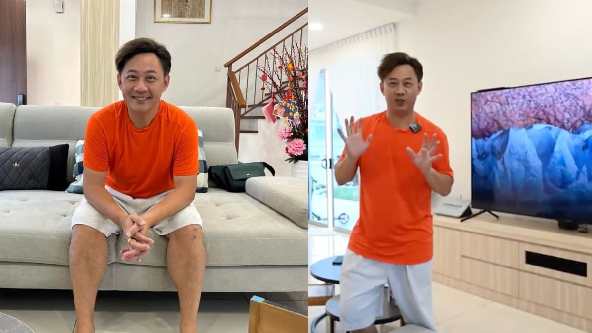 Yao Wenlong's S$400,000 JB house tour: All he did was pick out the 86-inch TV while his wife ...