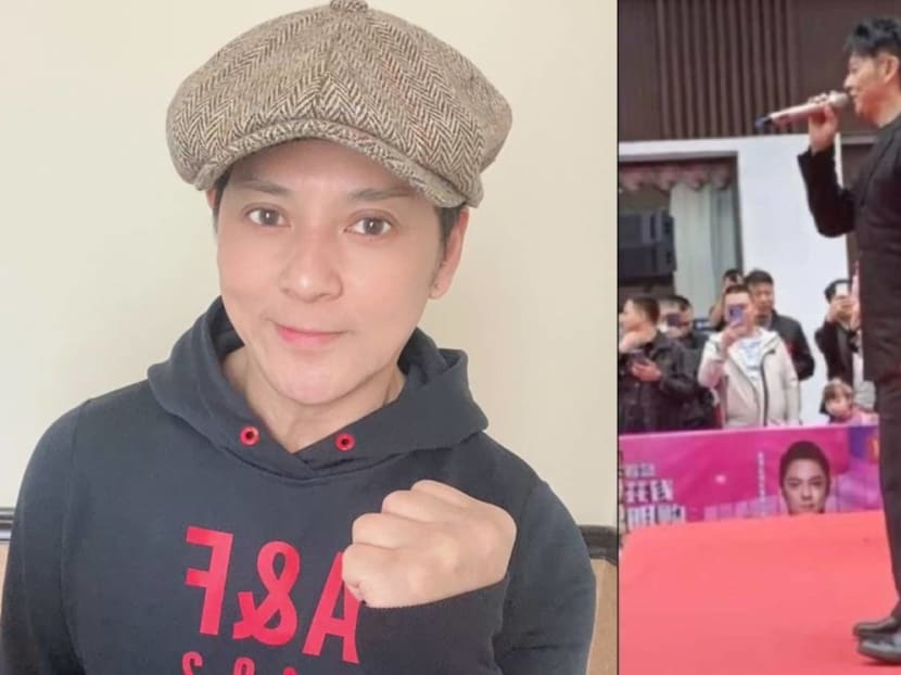 Netizens Mock '80s Hongkong Idol Max Mok For Performing In Ill-Fitting ...