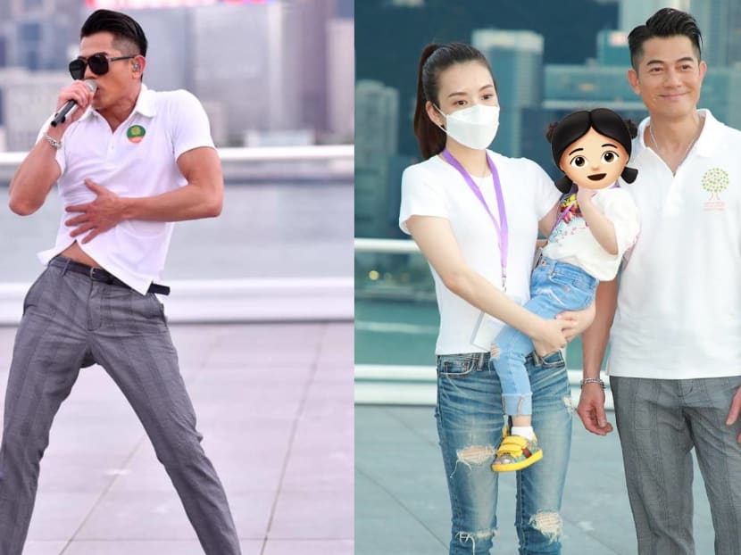 aaron kwok really old liao :( panting like siao during his concert 2023 ...
