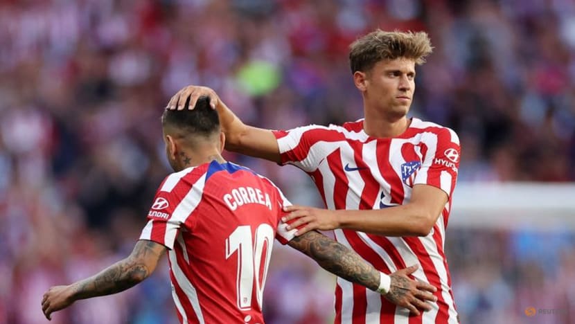 Griezmann double guides Atletico to sixth straight league win - CNA