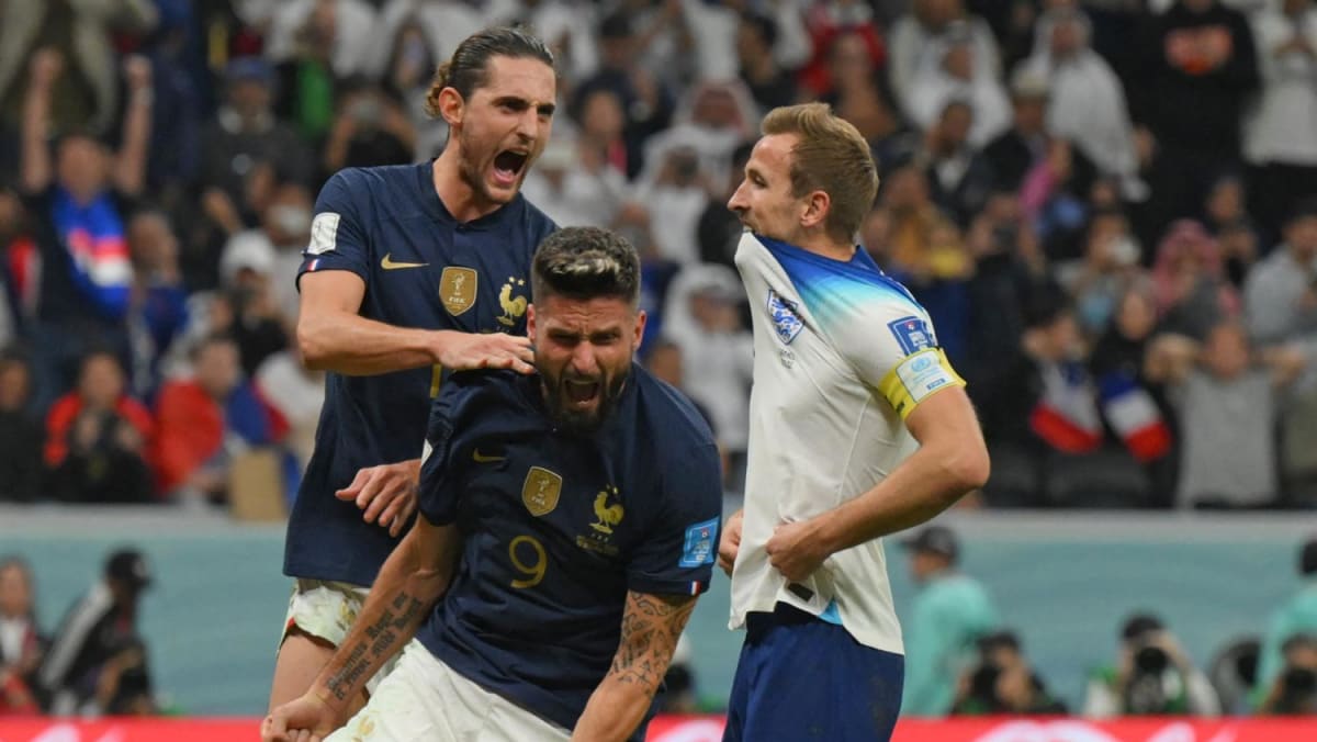 Giroud takes France into World Cup semi-finals as Kane's penalty miss ...