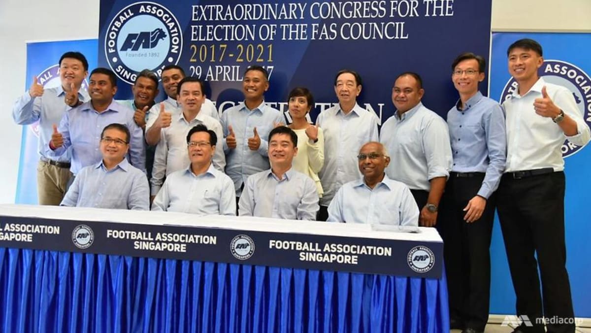 Football: Lim Kia Tong elected as new FAS president - CNA