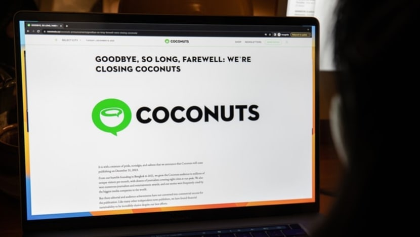 Alternative news website Coconuts to cease operations on Dec 31 - CNA