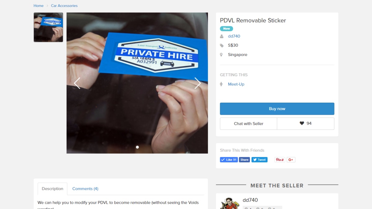 LTA lodges police report against Carousell user offering to alter ...