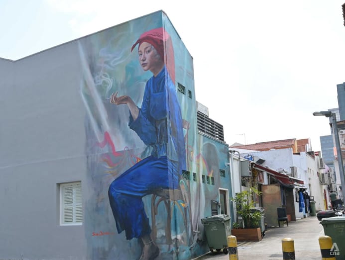 Samsui woman mural reactions: Women's group AWARE, artist Yip Yew Chong ...