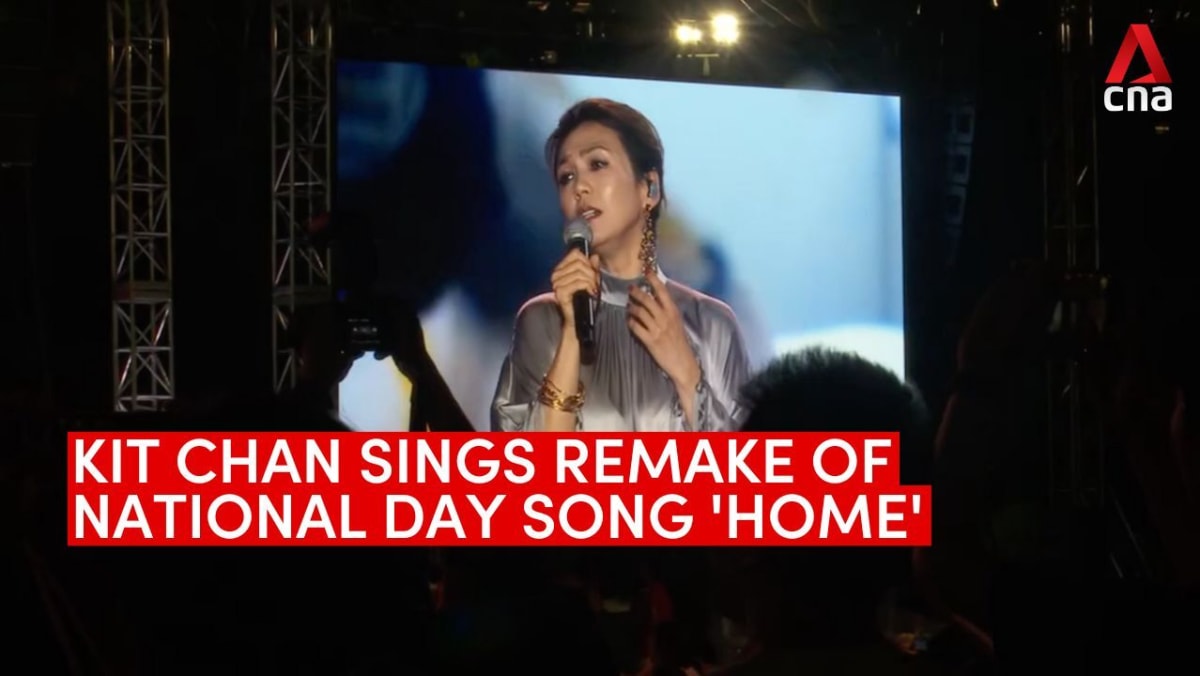 Kit Chan sings remake of "Home" live at National Day Concert 2023 ...