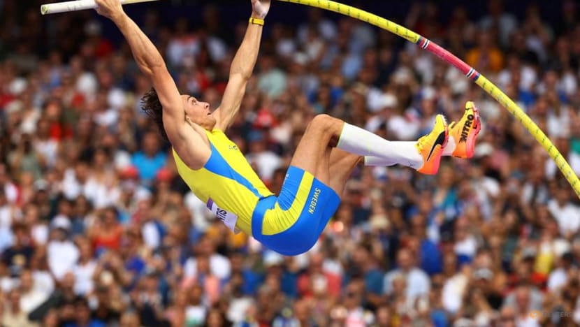 Pole vault champion Duplantis sails through to final - CNA
