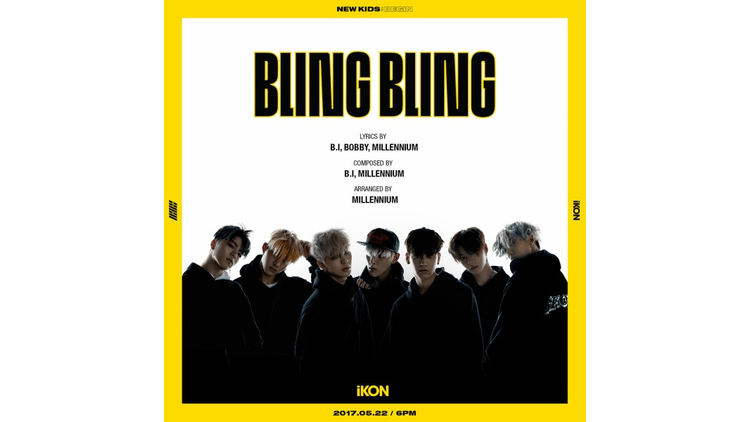 iKON Releases Posters for Double Title Tracks ′Bling Bling′ and ′B-Day ...