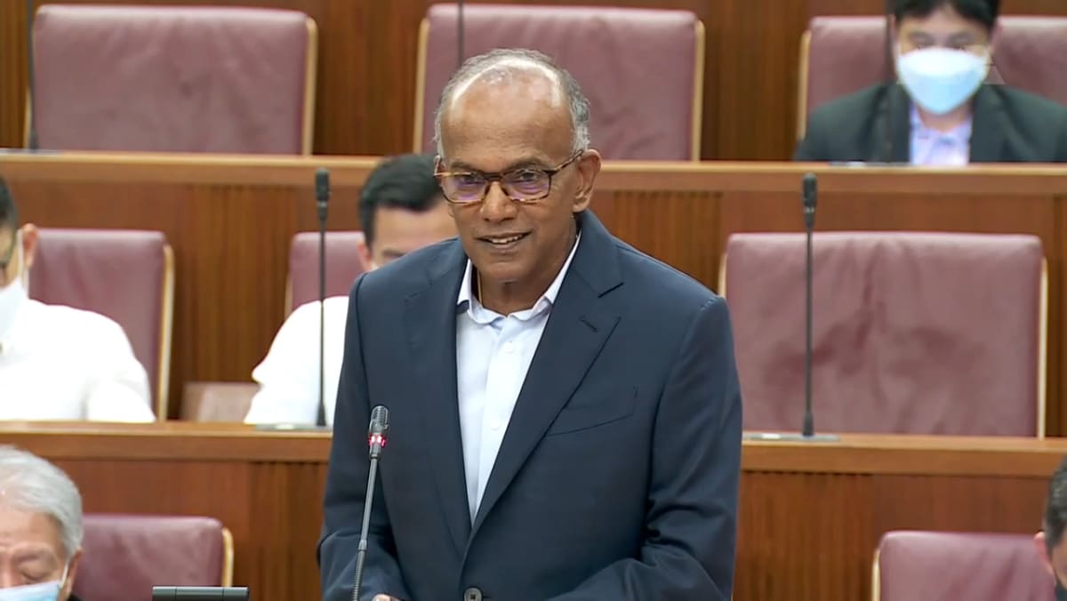 K Shanmugam on disclosure of race-based prison inmate and crime ...