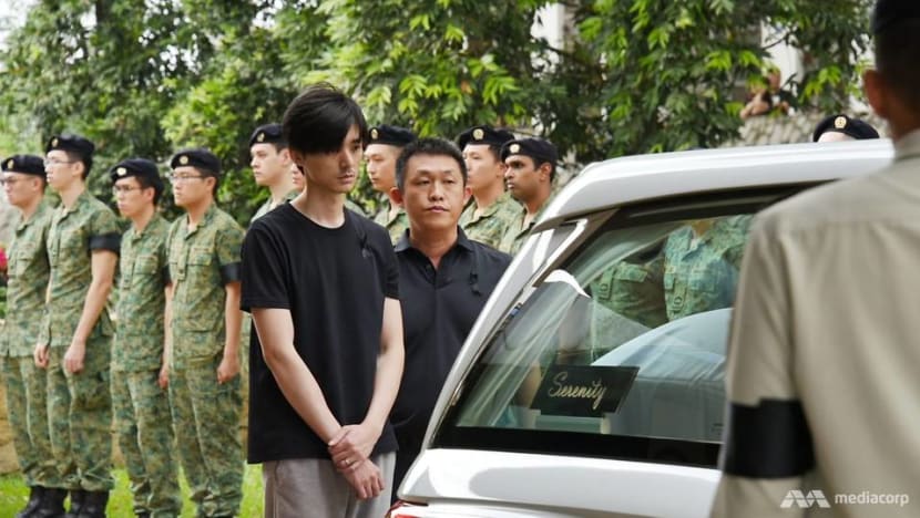 Final farewell as actor Aloysius Pang is given military send-off - CNA