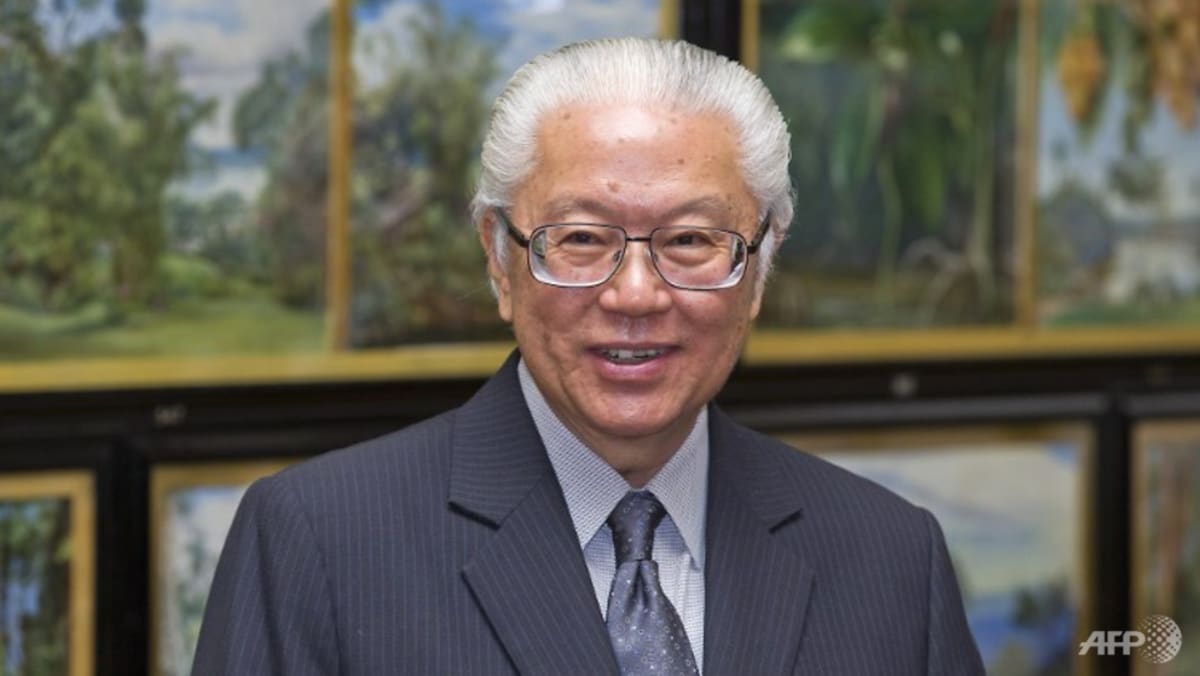 Former President Tony Tan tops list of National Day Awards recipients - CNA