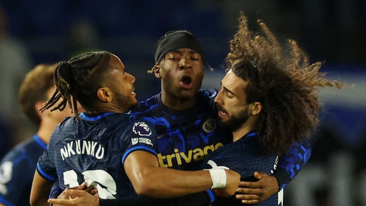 Chelsea climb to sixth with 2-1 win over Brighton - CNA