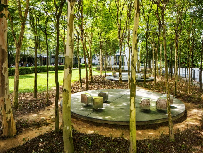 Sculptor and landscape architect Colin K Okashimo