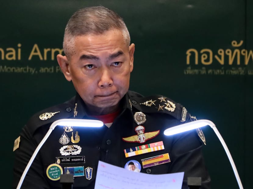 Tearful Thai general says 'don't blame army' for soldier's rampage - TODAY