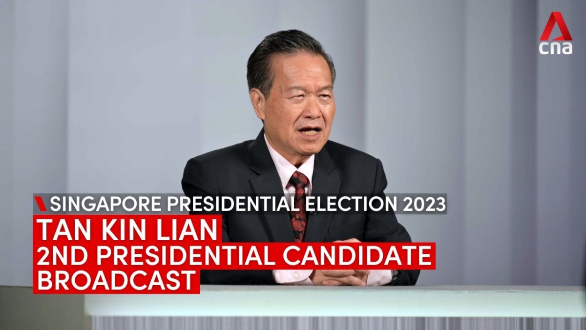 Presidential candidate broadcast: Tan Kin Lian wants to use "soft ...
