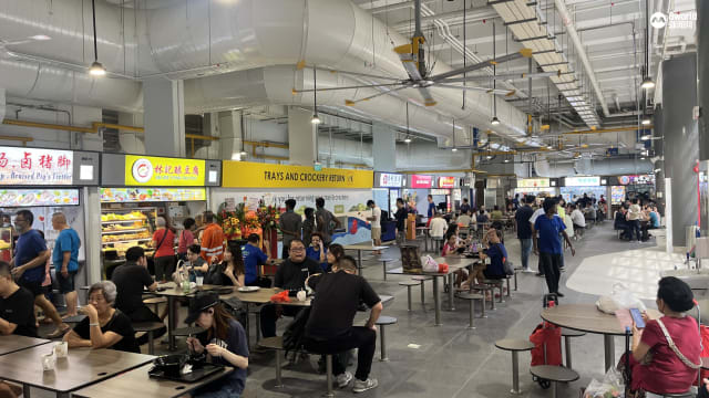 再不用总吃那几样！居民喜迎安谷村小贩中心开业 - 8world