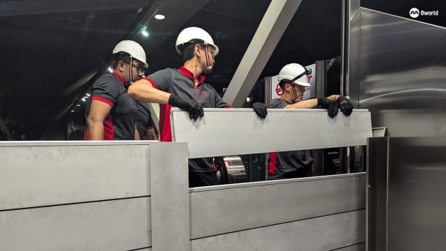 30分钟内装好屏障防洪涝倒灌 SMRT水灾演习防患未然 - 8world