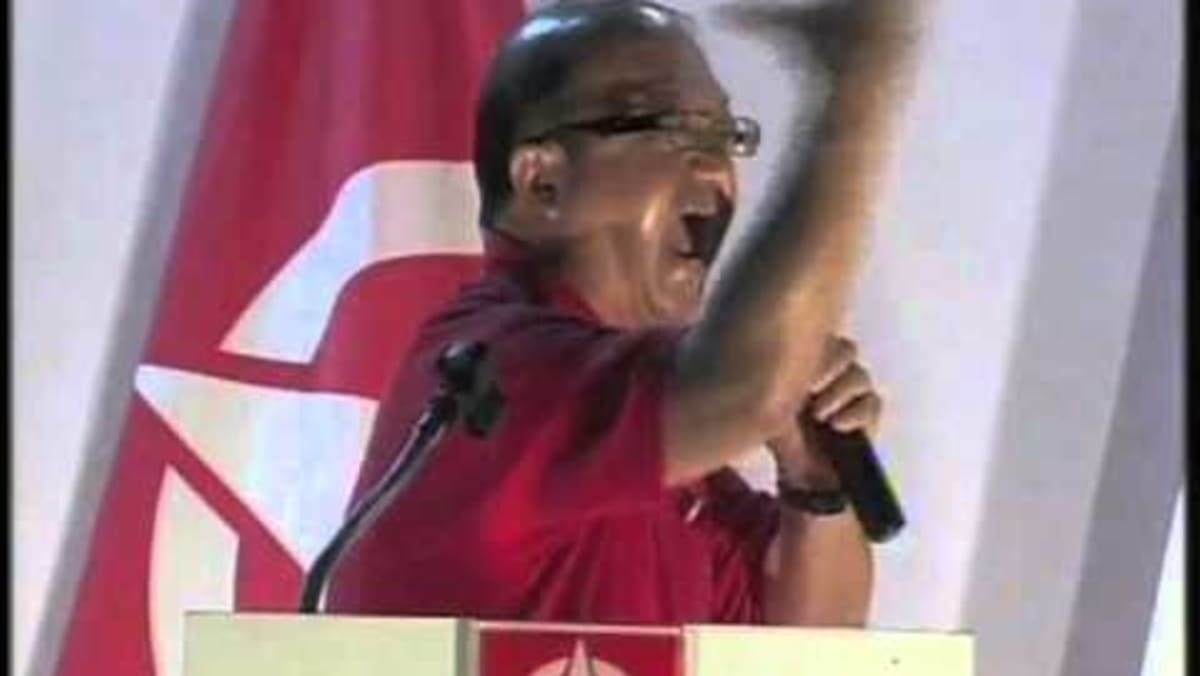 Dr Ang Yong Guan at SDP's rally in Holland-Bukit Timah GRC - TODAY