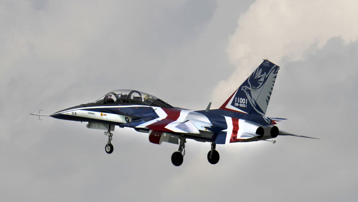Forced into self-reliance, Taiwan unveils local trainer jet - TODAY