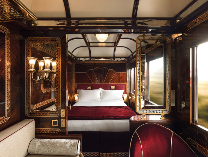 [On board the legendary Venice Simplon-Orient-Express luxury train] - CNA Luxury