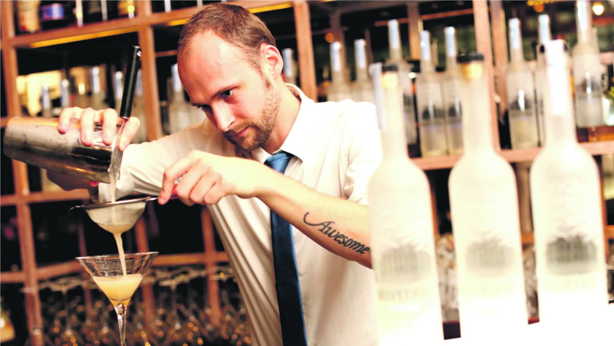 This round’s on ... Belvedere ambassador Nate Booker - TODAY