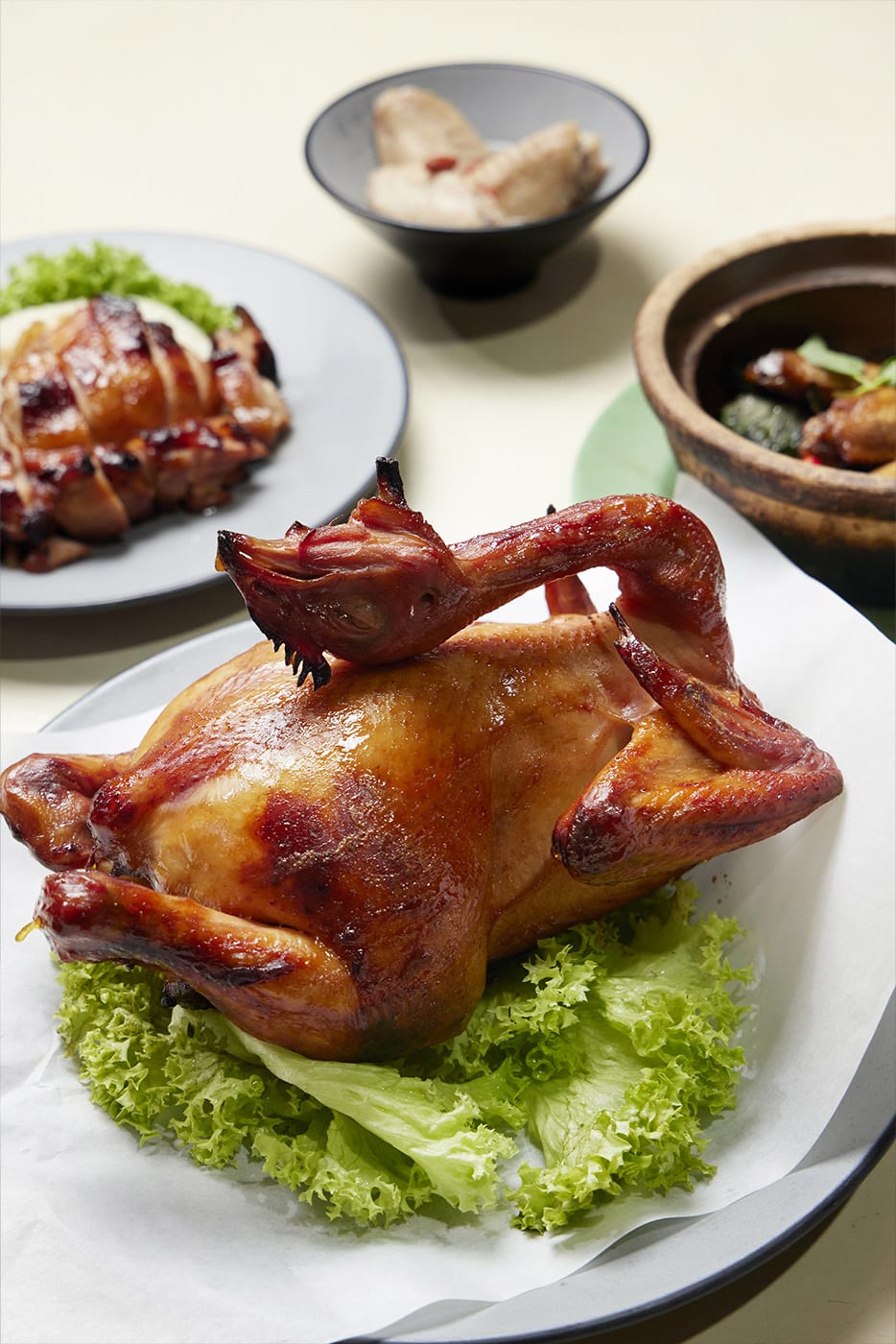 Super Juicy Taiwanese ‘Barrel’ Chicken Roasted With Sugarcane ...