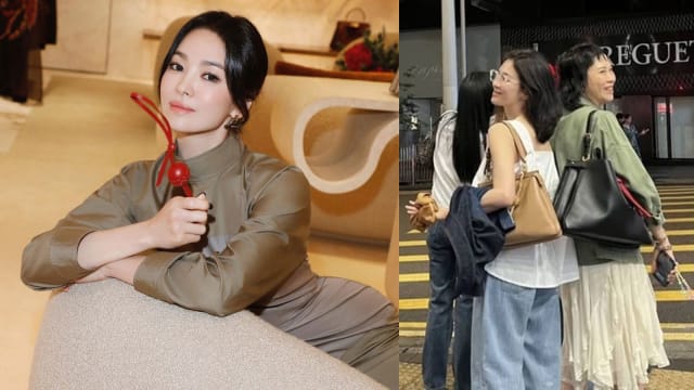 宋慧乔晒街头美照 42岁仍似大学生 - vibes by 8world