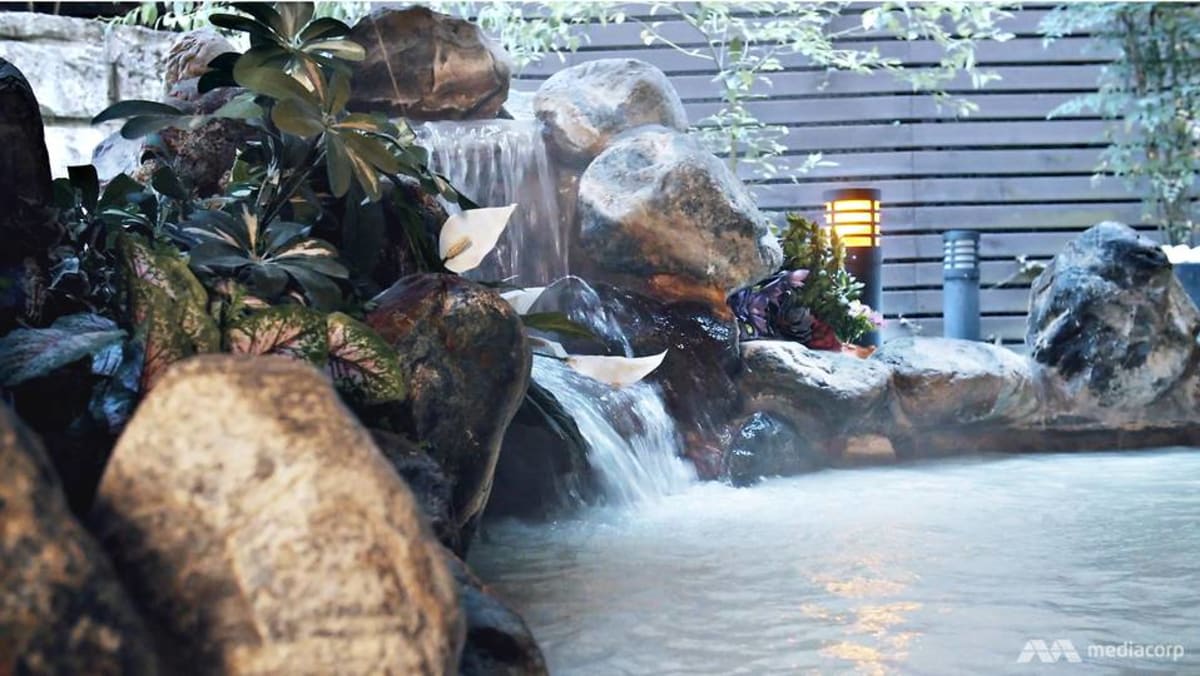 In the mountains of northern Taiwan, a Nordic-inspired hot spring ...