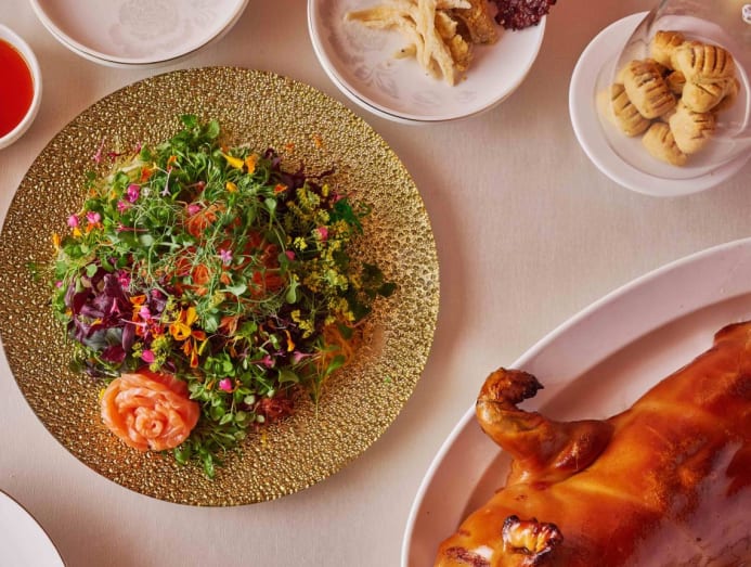 Yu sheng platters to usher in the Year of the Dragon with - CNA Luxury