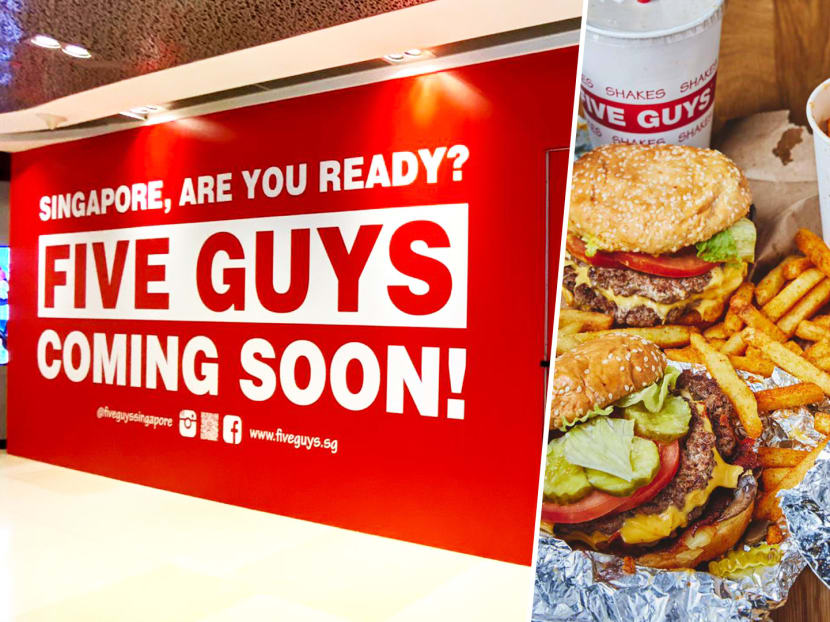 Five Guys Opening Third S’pore Outlet At Ion Orchard - TODAY