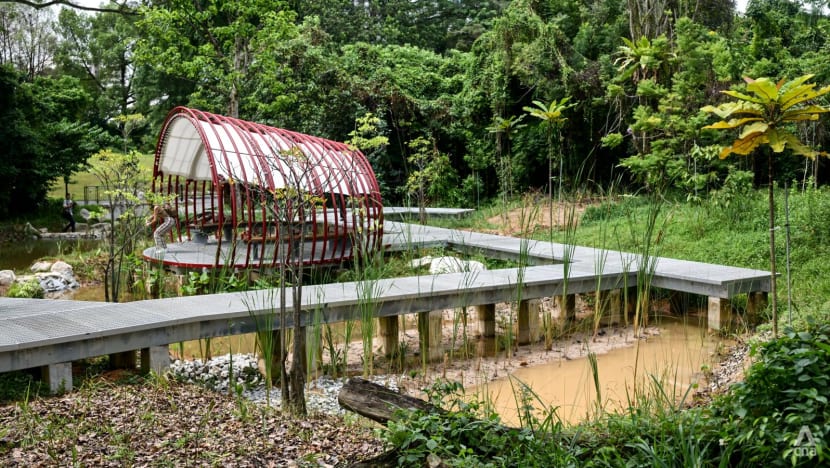 New Bidadari Park inspired by Winnie the Pooh forest, features recreational lake, trails and ...